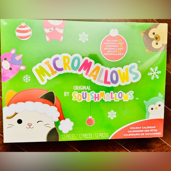 Toys | Micromallows Original By Squishmallow Advent Calendar 224 Nib ...